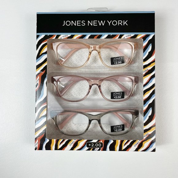 Jones New York | Accessories | Jones New York 20 Reading Glasses 3 Pair ...